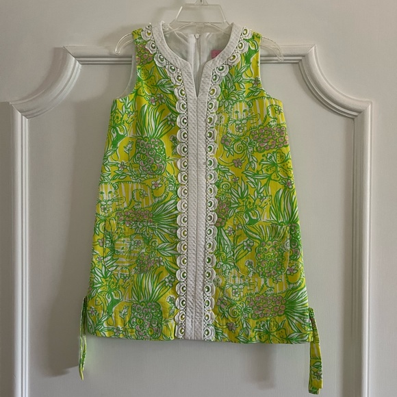 Lilly Pulitzer | Dresses | Lilly Pulitzer Kids Light Green Shift Dress ...